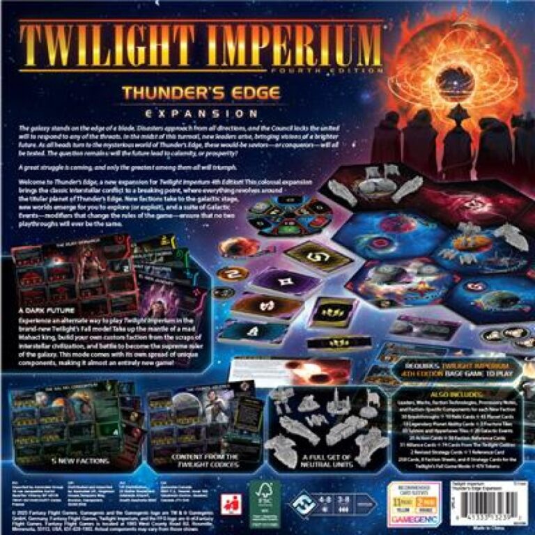 Twilight Imperium - Thunder's Edge - Around the Table Game Pub